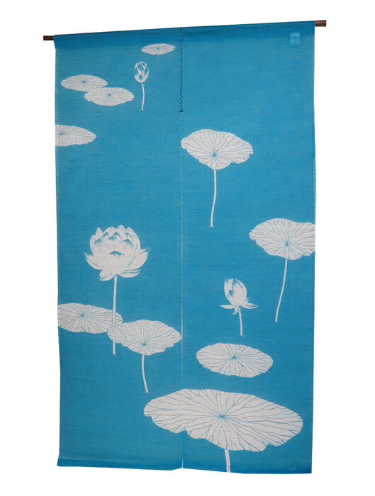 &nbsp; 染め分けのれん 　素　材：麻68％　綿32％　薄目 　サイズ：約88×150cm 　技　法：型染め　手捺染 　作 家：京都万葉舎 ■手捺染で染色されている為、地染め裏側は画像一番下の様に、全体的に染めきれていません。 ■左の画...