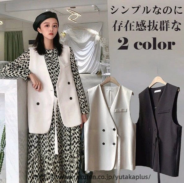 商品情報 シンプルロングベスト Tシャツやシャツなどの上に羽織るだけで大人っぽくきまる♪ シンプルなのに存在感抜群な おすすめアイテムです♪ いつものコーデにオンするだけで旬のスタイルが楽しめる 万能アイテムのロングジレ(ロングベスト)。 ...
