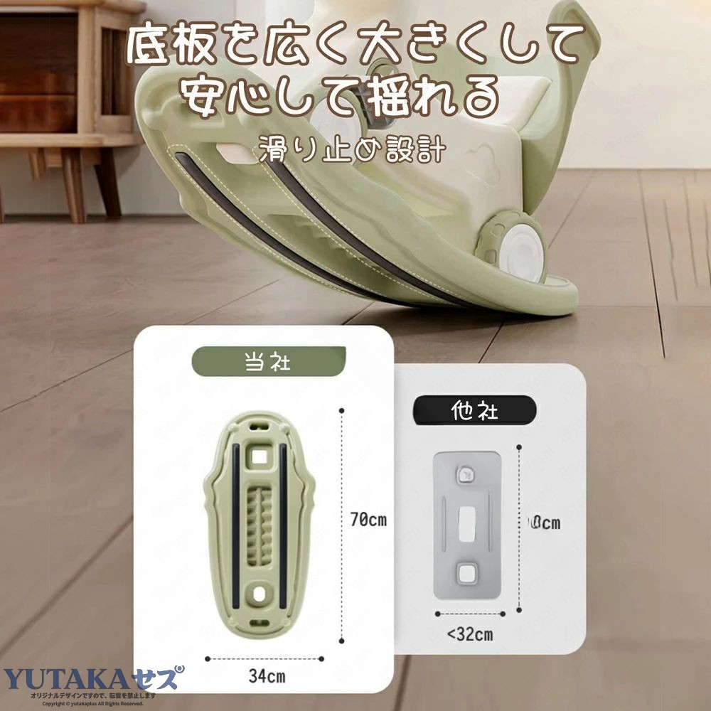 商品情報製品名称 子供ロッキングホースサイズ 70×47cm（約）素材 HDPE 高品質ポリプロピレン年齢 1-5歳子ども耐荷重 50kg30日間関連キーワード 木馬 おもちゃ 子供 室内 遊具 乗用玩具 男の子 女の子 乗れる おもちゃ ...