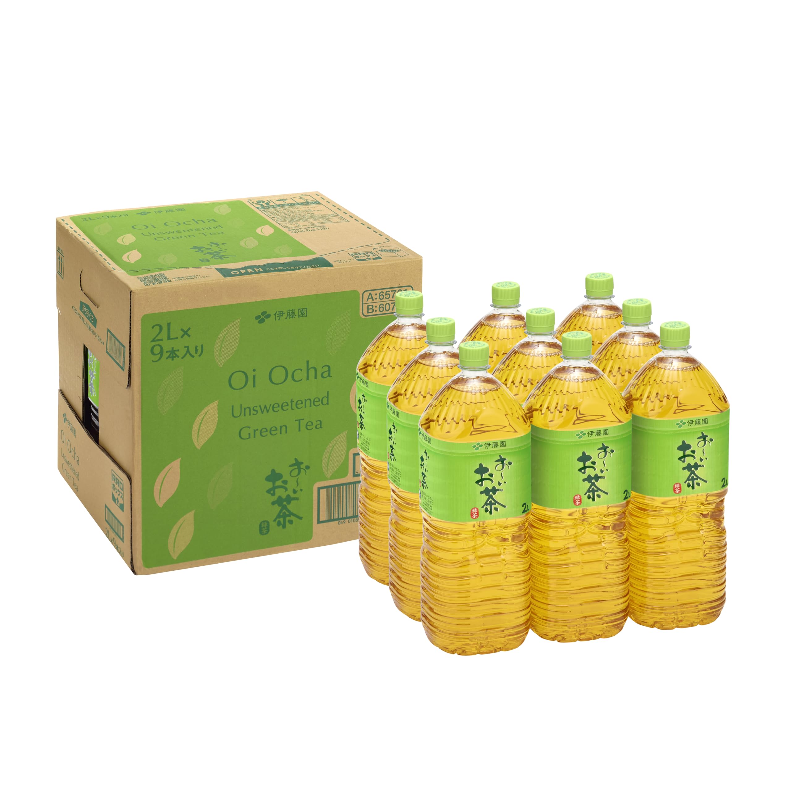 内容量:2L×9本容器:ペットボトル原材料:緑茶(日本)/ビタミンC栄養成分(100ml当たり):エネルギー 0kcal、たんぱく質 0g、脂質 0g、炭水化物 0g (糖類 0g)、食塩相当量 0.02g、茶カテキン 40mgアレルゲン:...