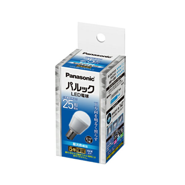 ■商品仕様 種別:小形電球 下方向タイプ 2.9W 光色:昼光色相当 口金:E17 周波数:50/60Hz共用 定格電圧:100V 定格入力電流:0.054A 全光束 (ランプ単体の明るさ):小形電球25形相当 320lm 消費効率:110...