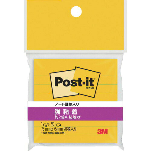 特長 ●約2倍の粘着力（3M通常粘着比）で、パソコンや電話、キャビネットなどの樹脂面や垂直面など、つきにくかった場所にもしっかり貼れてはがれにくい製品です。 ●粘着力が通常の約2倍（当社通常粘着製品比）で、目にとまりやすいネオンカラーです。...