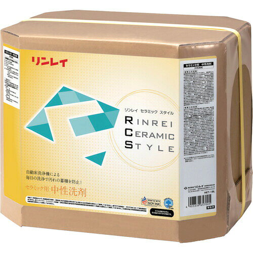 特長 ●日常洗浄で汚れの蓄積を防止日常清掃において継続的に使用することで汚れの蓄積を防止です。 ●また泡立ちが少ないので自動床洗浄機での洗浄に最適です。 用途 ●セラミック床の日常清掃に。 仕様 ●容量(L)：18 ●希釈倍率：300倍 ●...