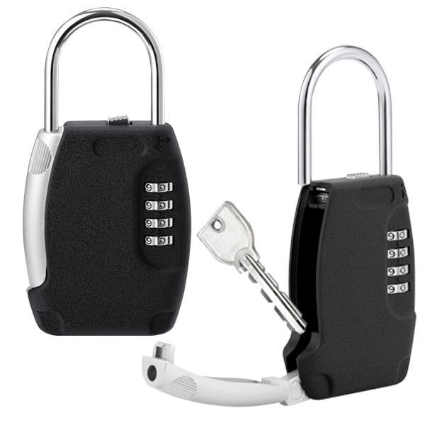 商品名 【メール便対応】キーボックス ダイヤル式 南京錠 屋外 キーケース 壁掛け 鍵収納 セキュリティー 防犯 重量 - 商品仕様 カラー　ブラック 商品説明 大事なカギなどを守る！ 4桁の相性番号で安心。 様々な用途で大活躍！ キーボッ...