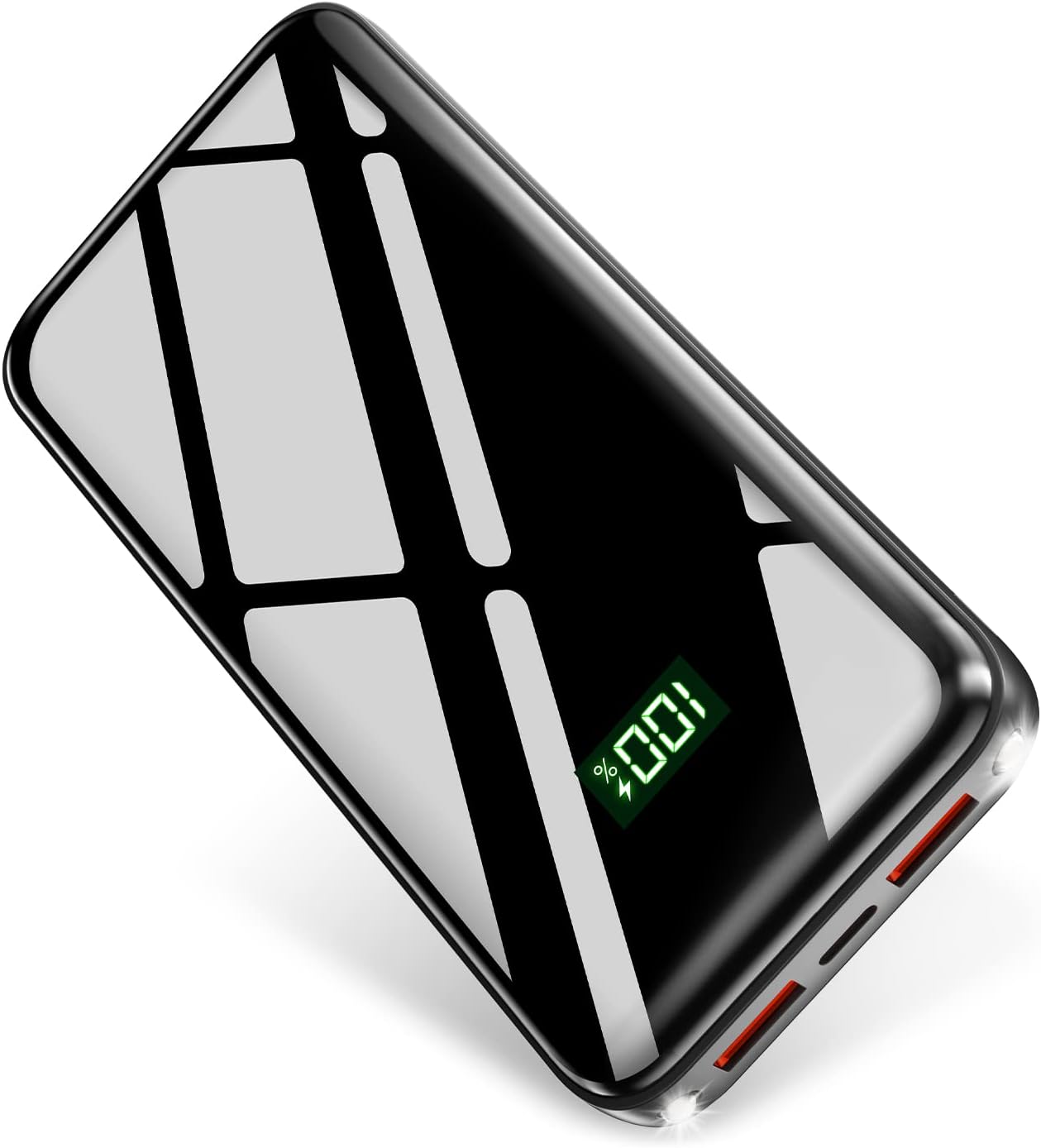 商品名 モバイルバッテリー 大容量 【40000mAh 22.5W/18W急速充電】 ブラック 3台同時充電 PD3.0 スマホ 充電器 Type-C 2USBポート 携帯 2WAY入力 LCD残量表示 LEDライト付き 多重安全保護機能 ...