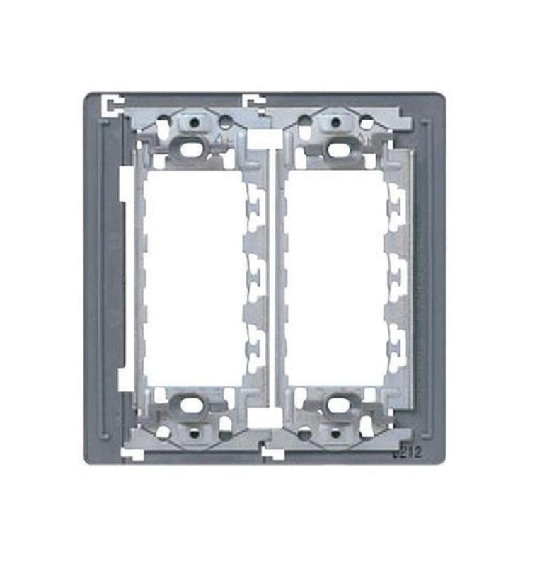 パナソニック(Panasonic) 絶縁取付枠 2連 ミルキーホワイト WN37082Wカラー:ミルキーホワイト2連発売日:1983年2月1日