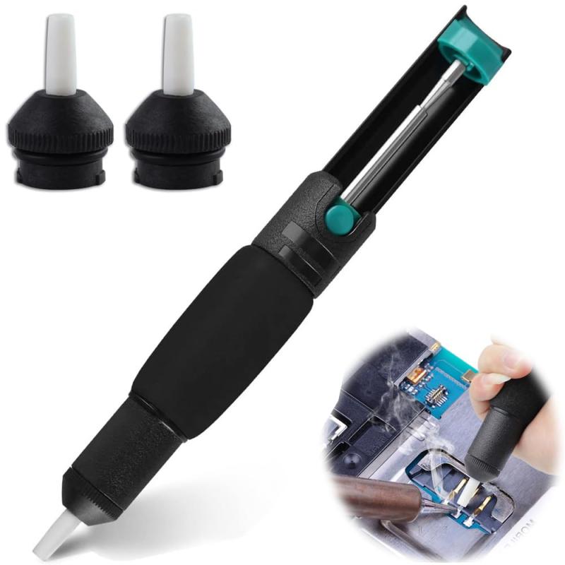 はんだ吸い取り器 ハンダ吸い取り機 366-Dはんだ吸い取り器 1本セット ハンダ 吸い取り 錫吸い取り器 半田吸い取り機 片手で操作可能 DIY作業工具 修理ツール 回路修理 電話回路修理 出張修セット内容：366-Dはんだ吸い取り器1本...