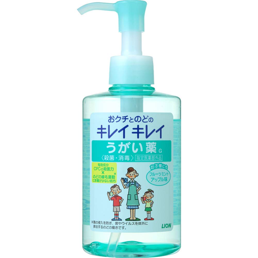 商品情報 商品の説明 商品紹介のどの奥までしっかり殺菌・消毒。『線毛運動』を守りながらうがいできます。ワンプッシュタイプでカンタン。透明なうがい液で洗面台を汚しません。お子様にも好まれる苦味の少ないフルーツミントアップル味。原材料・成分【成...