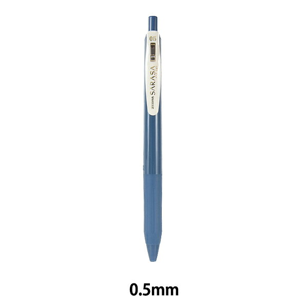 ボールペン 『サラサクリップ 0.5mm ビンテージカラー ブルーグレー JJ15-VBGR』 ZEBRA ゼブラ オフィスや学生の必需品♪ サラサクリップは鮮やかな発色とさらさらとした書き味が特徴です。 耐水性、耐光性にすぐれたゲルインク...