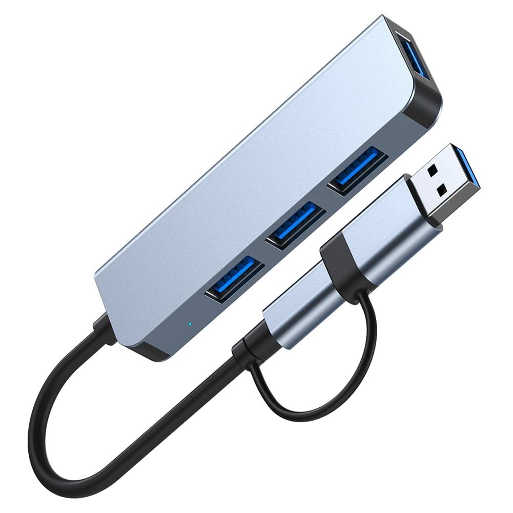 商品情報商品紹介USB ハブ オール アルミ ボディ。 精巧な職人技、頑丈な金属製ハウジングは破損を防ぎ、プラスチックよりも耐久性があります。4 in 1 ハブ、高速データ転送、4 ポート USB 3.0 ハブ、待たずにデータを転送、高速か...