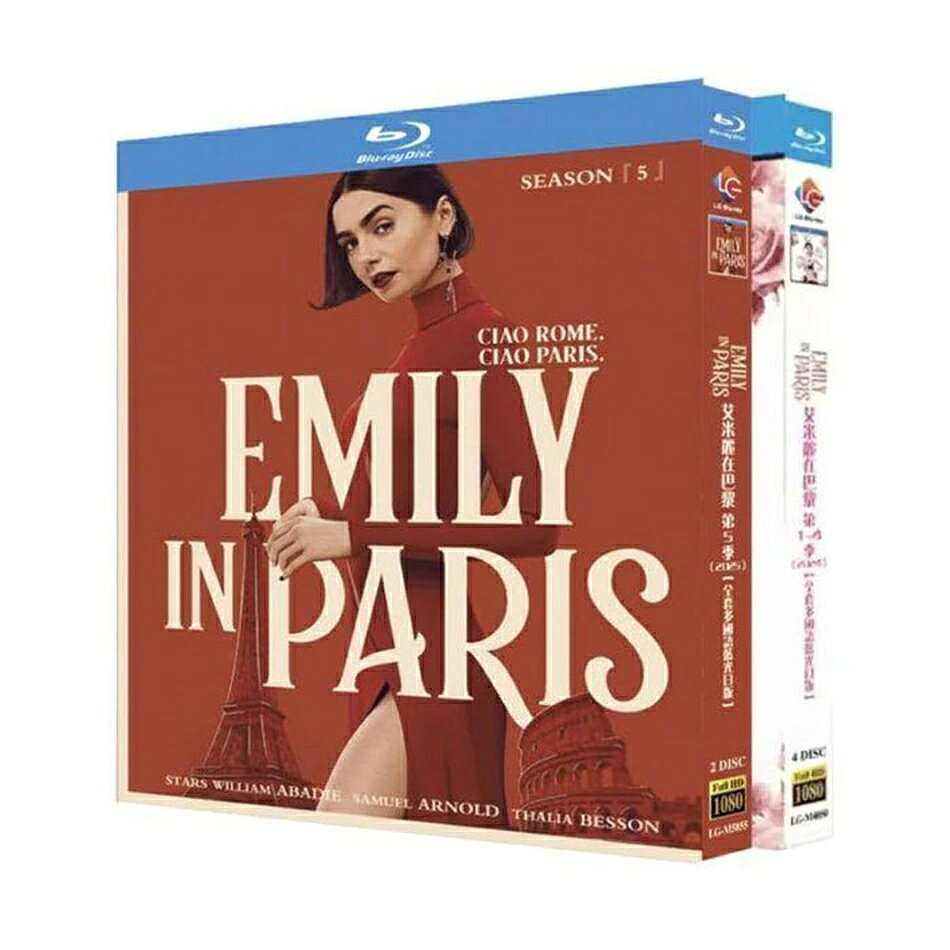 収録内容 海外ドラマ エミリー、パリへ行く シーズン1+2+3+4+5 ブルーレイ Blu-ray BOX 日本語字幕 日本語吹き替え版 全50話を収録 ディスク枚数 6枚組 言語・字幕 英語音声・【日本語音声・日本語字幕】・英語字幕・韓国...
