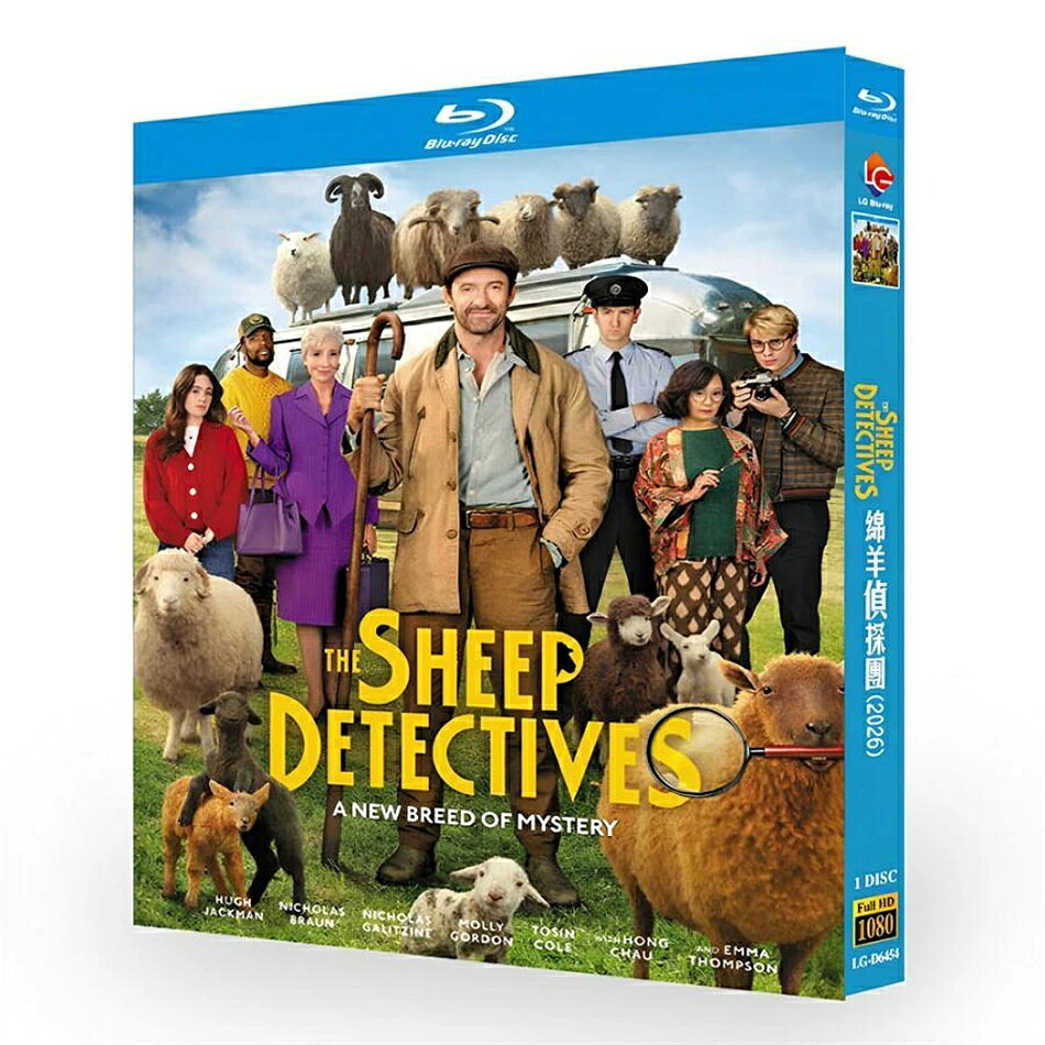 種類:Blu-ray 音声:英語/日本語 字幕:英語/日本語 別題：満載三袋：羊たちの探偵大映画/ Three Bags Full: A Sheep Detective Movie 出演：ヒュー・ジャックマン / ニコラス・ブラウン / ニ...