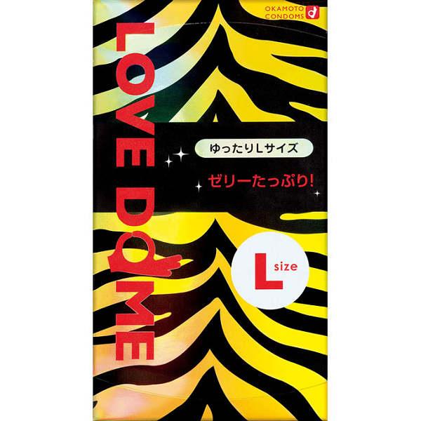 ※商品リニューアル等によりパッケージ及び容量等は変更となる場合があります。ご了承ください。【商品説明】●ラブドームシリーズの「ゆったりLサイズ」！〜●太めのLサイズ●パッケージと個包装に女性に人気のトラ柄を採用●かわいいピンクカラー（コンド...