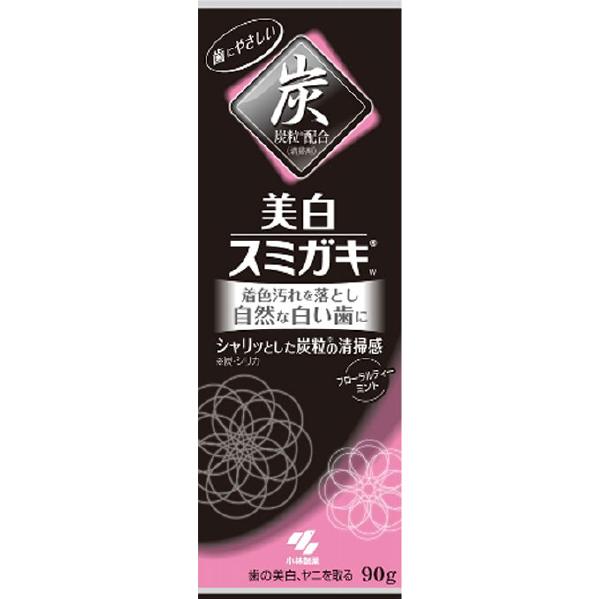 ※商品リニューアル等によりパッケージ及び容量等は変更となる場合があります。ご了承ください。&nbsp;特長歯にやさしい炭粒※配合（清掃剤）着色汚れを落とし自然な白い歯にシャリッとした炭粒※の清掃感※炭・シリカフローラルティーミント歯の美白、...