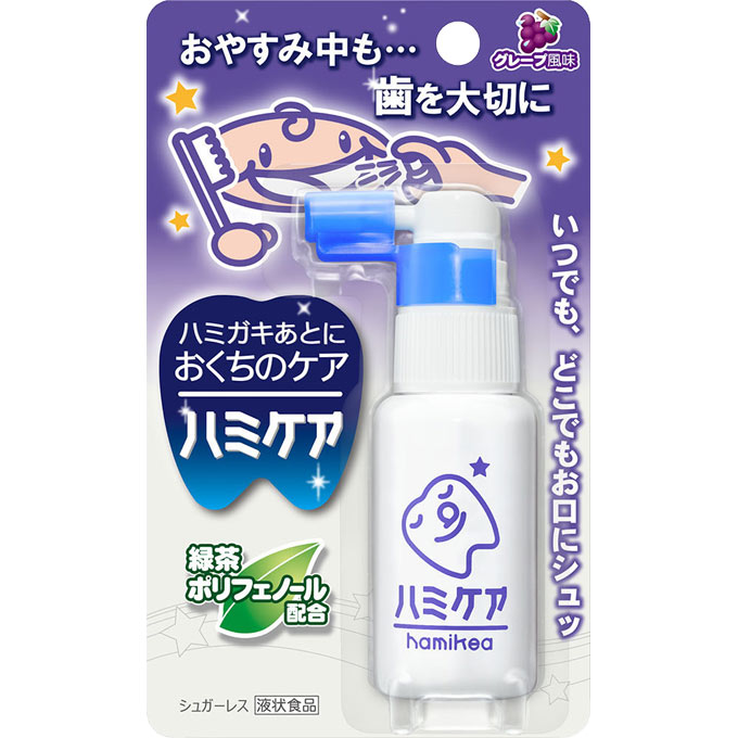 ※商品リニューアル等によりパッケージ及び容量等は変更となる場合があります。ご了承ください。&nbsp;特徴お休み中も・・・歯を大切に「ハミケア」の特長・手軽にお召し上がりいただけるスプレータイプ。・食品なので安心してお召し上がりいただけます...