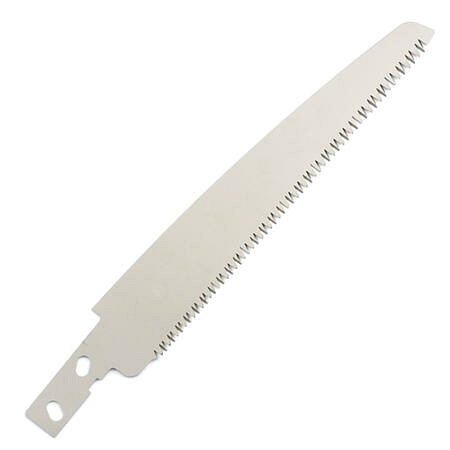 商品情報 サイズ 幅45×高さ250×奥行き1mm重量35g 用途 枝木・樹木・果樹用鋸の替刃。 機能・特徴 サヤ付タイプで、ケースは落下防止機能付オートロックケースになっています。SELECT200生木用替刃です。均等にアサリが開いていま...