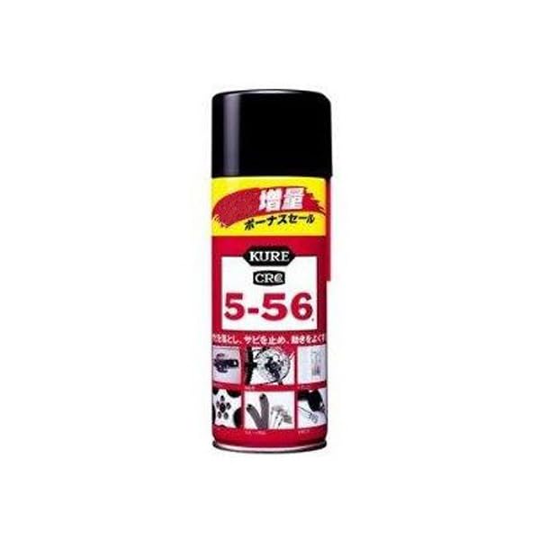 ◆商品名：KURE(呉工業) 防錆・潤滑剤 5-56 15%増量缶 368ml 2004サビを落とし、動きをよくする、工具箱の必需品強力な浸透力と清浄力の工業用防錆剤用途自動車のドアロック、ヒンジ、ドアレギュレーター、各種リンケージ、スプリ...