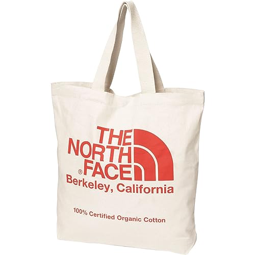 ◆商品名：[THE NORTH FACE] Organic Cotton Tote ナチュラル/レッドクレイ ONESIZE環境に配慮したオーガニックコットン素材のトートバッグ通学やお買い物といったデイリーユースから、キャンプや野外フェスな...