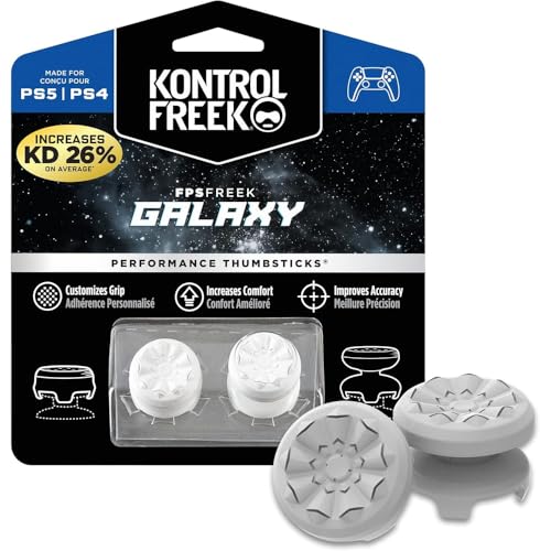 ◆商品名：KontrolFreek FPS Freek Galaxy PlayStation4 PlayStation5 ホワイト コントロール フリーク PS5 PS4 SteelSeries エイム アシスト 上級者 精度 向上【正規品...