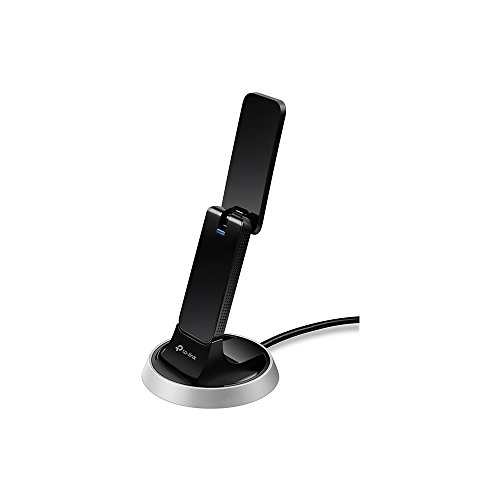 ◆商品名：TP-Link WiFi 無線LAN 子機 USB3.0 AC1900 1300+600Mbps デュアルバンド ビームフォーミング ハイパワー WiFi 子機 クレードル付き 3年保証 Archer T9UH[特徴] 規格値13...