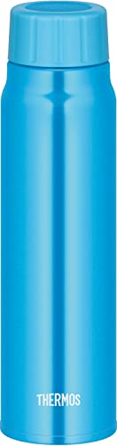 ◆商品名：サーモス 水筒 保冷炭酸飲料ボトル 500ml ライトブルー 保冷専用 FJK-500 LB炭酸飲料に対応したスクリュータイプのボトル。フタを少し回すと、"シュッ"と圧力が抜けフタが開けやすい。サイズ(約):幅6.5×奥行き6.5...