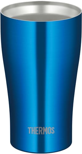 ◆商品名：サーモス 真空断熱タンブラー 340ml オーシャンブルー 食洗機対応 魔法びん構造 保温保冷 JDY-340C OBL定番のタンブラーがデザイン&カラーリニューアル！食洗機対応モデル。本体サイズ(約):幅7.5×奥行き7.5×高...