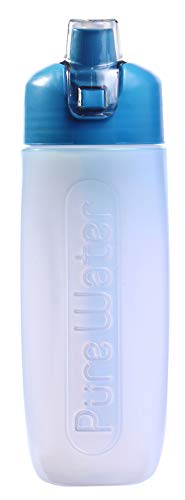 ◆商品名：クリタック(Kurita) 浄水器 ブルー 幅6.5×奥行7.5×高さ2.1cm 携帯用浄水ボトル ピュアウォーター 030685サイズ:約 幅6.5×奥行7.5×高さ2.1cm素材・材質:不飽和ポリエステル樹脂、ポリプロピレン、...