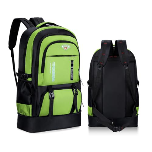 ◆商品名：[Techlife] バックパック メンズ レディース 大容量 約50L リュックサック 登山 拡張 撥水 多機能 出張 旅行 通勤 通学 防災 キャンプ用 ビジネスリュック 男女兼用 登山リュック【約52リットル大容量設計】サイ...