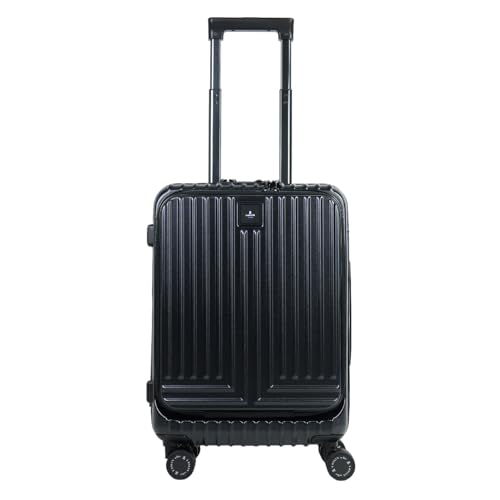 ◆商品名：[ランバンオンブルー] ヴィラージュファスナー ポリカーボネート/AVS樹脂 TravelSentry許可ロック, No.595315 クロキャリー形状のトレンドである「前ポケット付き」「ストッパー機能」のソフトキャリー。ヴィラー...