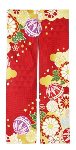 ◆商品名：next.design のれん 暖簾 180cm丈 和柄 振袖柄 綺麗 かわいい ロング 丈 飾り 装飾 おしゃれ 和風 和 モダン 北欧 突っ張り棒 暖簾 間仕切り 押し入れ クローゼット 洗面所 脱衣所 棚 玄関 インテリア ...