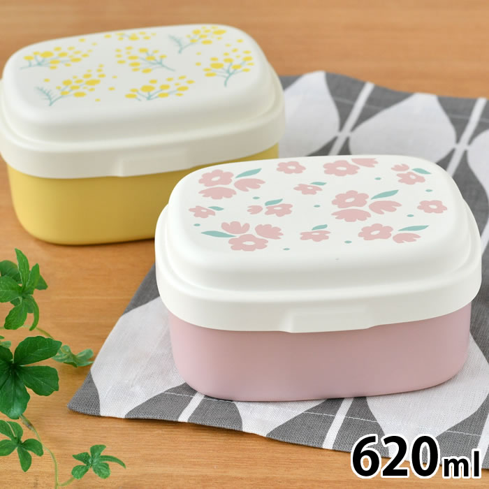 商品名 シェリール 2WAYランチボックス 商品詳細 サイズ 約 W14.7×D11.6×H7.5cm 容量 620ml 重量 約288g 素材 PET、ABS樹脂、シリコーンゴム 仕様 ■上段を外して1段としも使えます。 ■電子レンジ：使...
