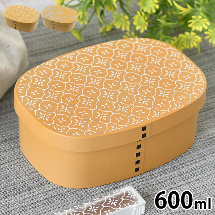 商品名 わだんみずは ワンタッチわっぱ弁当 商品詳細 サイズ 約 W16×D11.7×H5.7cm 容量 600ml 重量 約229g 素材 PET、ABS樹脂、ポリプロピレン、シリコーンゴム 仕様 ワンタッチ開閉 原産国 日本 付属品 な...