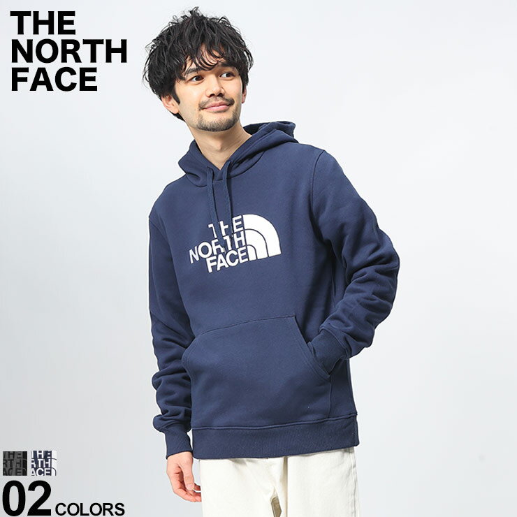 ザ・ノースフェイスの「DREW PEAK PULLOVER HOODIE」は、暖かい裏起毛素材を使用したプルオーバーパーカーです。フード付きで、胸部分にはブランドの特徴的な刺繍ロゴが施されています。快適な着心地とシンプルながらも印象的なデザ...