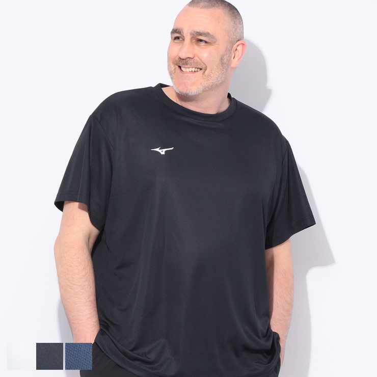 ミズノは、1906年に設立された日本のスポーツ用品ブランドで、ランニングシューズや野球用具が有名です。高品質な製品と革新的な技術で、幅広いスポーツ分野で支持されています。吸汗速乾機能とUVカット（UPF15）を兼ね備えた、サラっとした着心地...