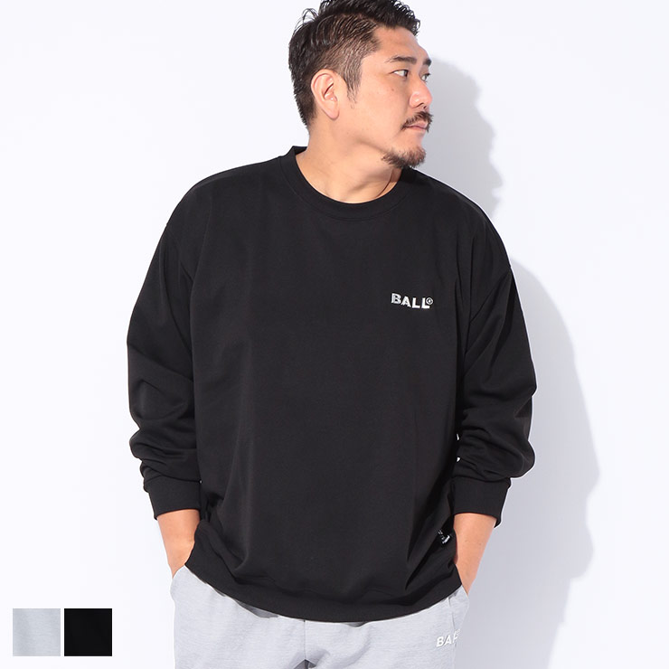 未来的な素材感が際立つストリートスウェット。ストリートのエッジを効かせたBALL（ボール）から、新感覚の着心地を提供するストレッチダンボールスウェットトレーナーが登場。最大の特長は、二重構造で空気をはらむダンボールニット素材。このポリエステ...
