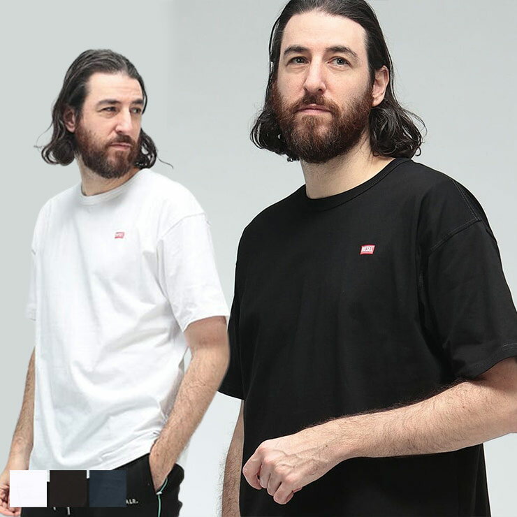 ミニマリズムに宿る自信。洗練の「D」ロゴTシャツ。イタリアのプレミアム・カジュアルDIESEL（ディーゼル）から、洗練されたディテールが光る大人のためのクルーネックTシャツが登場。最大のポイントは、胸元に配されたアイコニックなワンポイントロ...