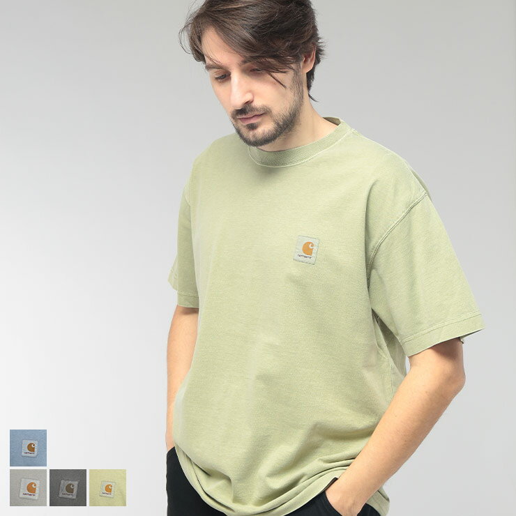 ワークウェアのルーツを現代の洗練されたストリートスタイルへと昇華させた【carhartt WIP】から、不動の人気を誇る「NELSON」半袖Tシャツが登場。厳選された上質なコットン素材にガーメントダイ加工を施すことで、ヴィンテージのような奥...
