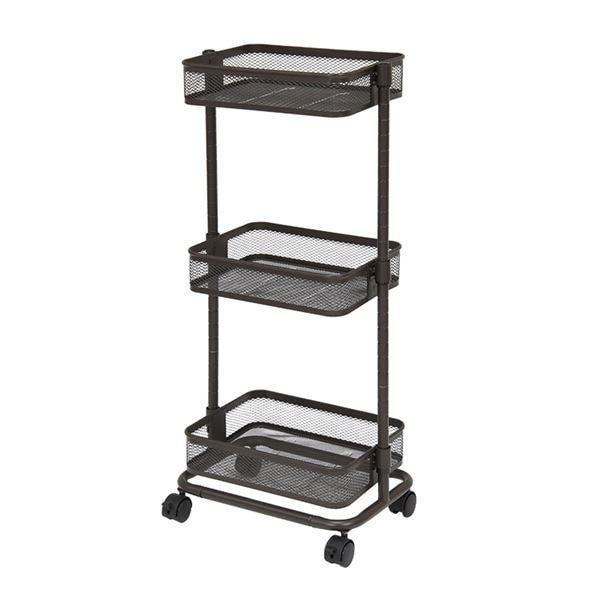 メーカー/原産地:国内商品の状態:新品発送国:国内 (日本)&nbsp;サイズ色違いダークブラウン[当ページ]商品内容組立式 キャスター付商品スペック【商品サイズ(外寸）】(約)幅38×奥行26×高さ80.5（46.5）cm【成分材質】主材...