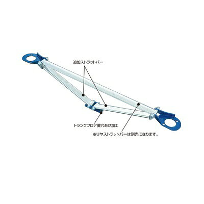 メーカーサイトで詳細を確認⇒こちら商品名：クスコ ストラットバー Type OS-Tメーカー：三菱車種：ランサーエボリューション 7型式：CT9Aエンジン型式：4G63年式：2001.2〜2003.1排気量：2000T駆動方式：4WDグレー...