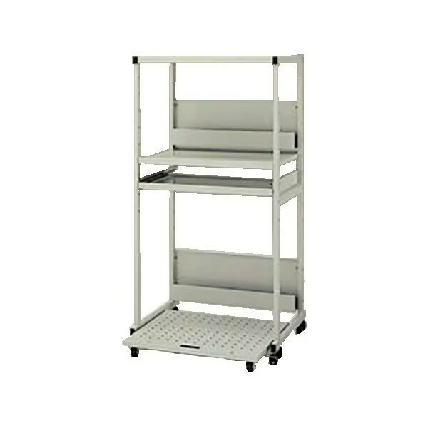 サーバーの設置に適したサーバーラック キーボードを置くテーブルはスライド式になっています。 転倒防止金具が2つ付いています。 2ヶ所のバックパネルは配線穴付の大型コードボックスで コード類の収納には困らずスッキリ収納します。 高耐荷重キャス...