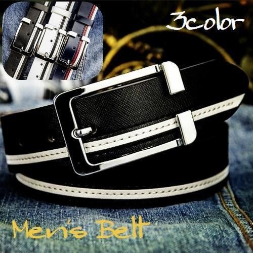 メンズ用のシンプルなウエストベルトです。ボーダーがおしゃれ♪カジュアルなので、ジーパンやチノパンなど似合いそうですね。【サイズについて】画像をご参照ください。【素材について】合成皮革【カラーについて】生産ロットにより柄の出方や色の濃淡が異な...