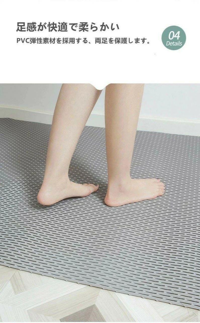 メー力ー希望小売価格はメーカーサイトに基づいて掲載しています【両面滑り止め】裏面は密集した橋脚式支柱を採用しており、優れた滑り止め性能を発揮して滑り止め効果は抜群です。安心と安全のためには、高齢者、子供、妊婦など様々な人に必要です。【安全素...