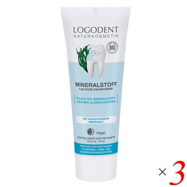 ロゴナ ミネラルはみがき粉は海藻エキスとミネラルがマイルドに虫歯予防。 フレッシュなミントの香りが爽やかな軽い泡立ちのペースト状はみがきです。 ミネラル洗浄 爽やかなスペアミントの香り 穏やかな泡立ち 電動歯ブラシOK ＜ロゴナ＞ ロゴナ・...