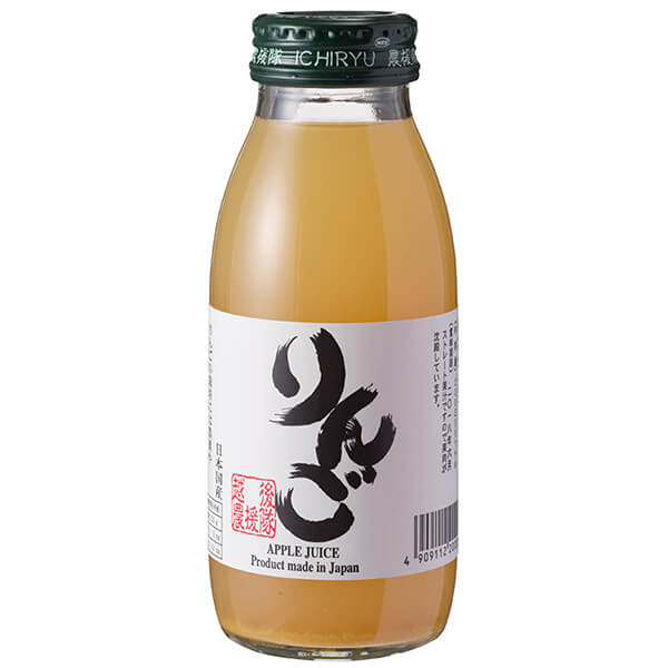 いち粒 りんごジュースは長野産完熟ふじりんご100％ 爽やかな甘みと酸味 ◆ストレート果汁 ◆香料・酸化防止剤不使用 ■商品名：リンゴジュース りんごジュース ストレート いち粒 りんごジュース 長野 信州 酸化防止剤不使用 香料不使用 瓶...