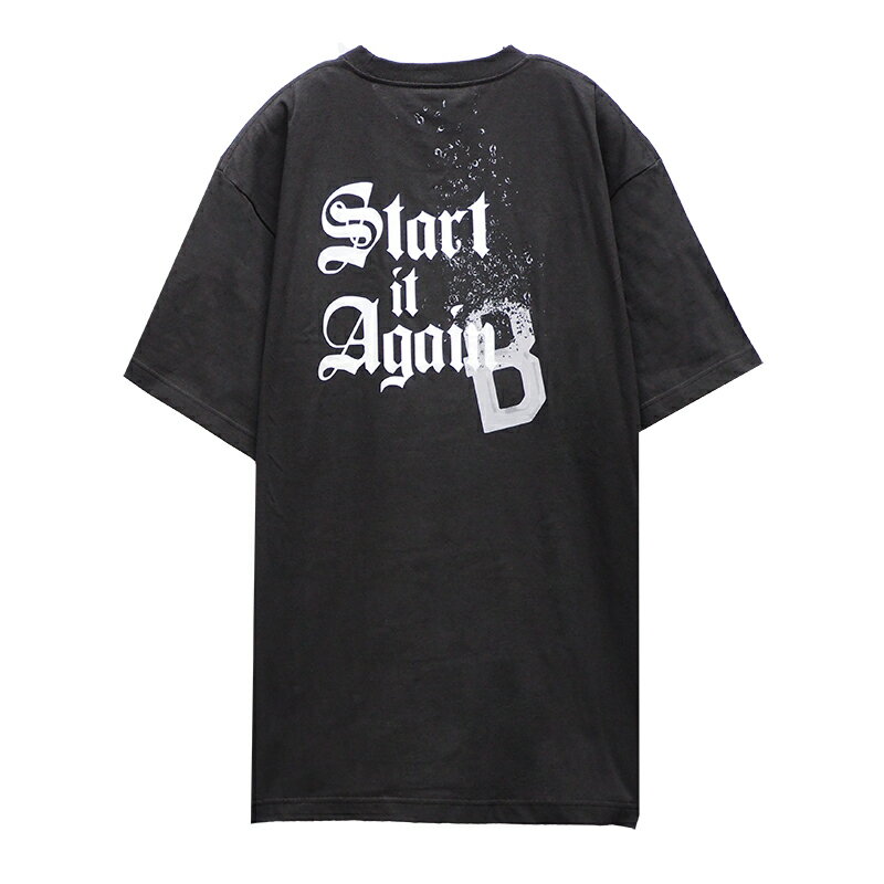 (バガーチ) BAGARCH シンクB半袖Tシャツ Tシャツ ストリートファッション トップス メンズ AK－69 BH-1441 MENS SINK B-TS BLACK 【バガーチ正規取扱店】 【FABLIC】 綿 100% 【SIZE...
