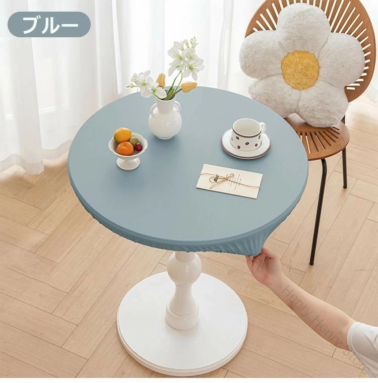 商品説明 color="#000000">商品紹介 このテーブルクロスは、円形のテーブルにぴったりフィットするシンプルでおしゃれなデザインが特徴です。 PUレザー素材を使用しており、撥水・撥油機能が備わっているため、汚れや水分を簡単に...