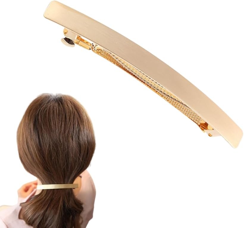 バリエーションコード : 2bugnt2py1商品コード2bugntc62s商品名バレッタ ヘアクリップ ヘアアクセサリー セミマット レディース 細 人気 おしゃれ 大人 しっかり留まる 髪留め シンプル 細め ヘアピン ヘアバレッタ し...
