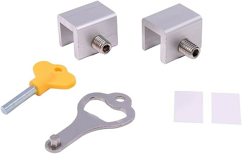 商品コード2b4sln5srf商品名窓ロック サッシ ストッパー2個セット工具付属 補助鍵 防犯 子供 高齢者 対策ブランドRISACCA窓ロック サッシ ストッパー「2個セット」工具付き内容：ストッパーx2点、ステンレスネジx2点、六角キ...