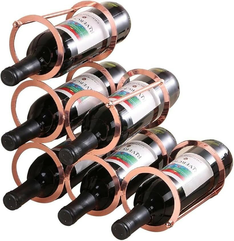 商品コード2buhouqscc商品名ワインラック ワインホルダー 6本収納 ワイン シャンパン ボトル 収納 ケース スタンド インテリア N-W63ブランドAnberottaワインを効率よく、お洒落に整理できるワインラックです。 最大6本...