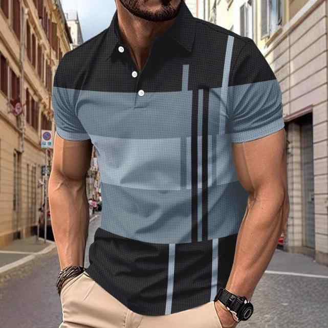 シャツ メンズ 男性用 ポロシャツ 長袖 襟付き トップス 切り替え プリント 普段使い リラックスウェア 春秋 ポリエステル・素材: 针孔布・材质功能: 洗濯機洗い可能・风格: 英倫・款式: プルオーバー・版型: ゆったり・领型: 襟付き...